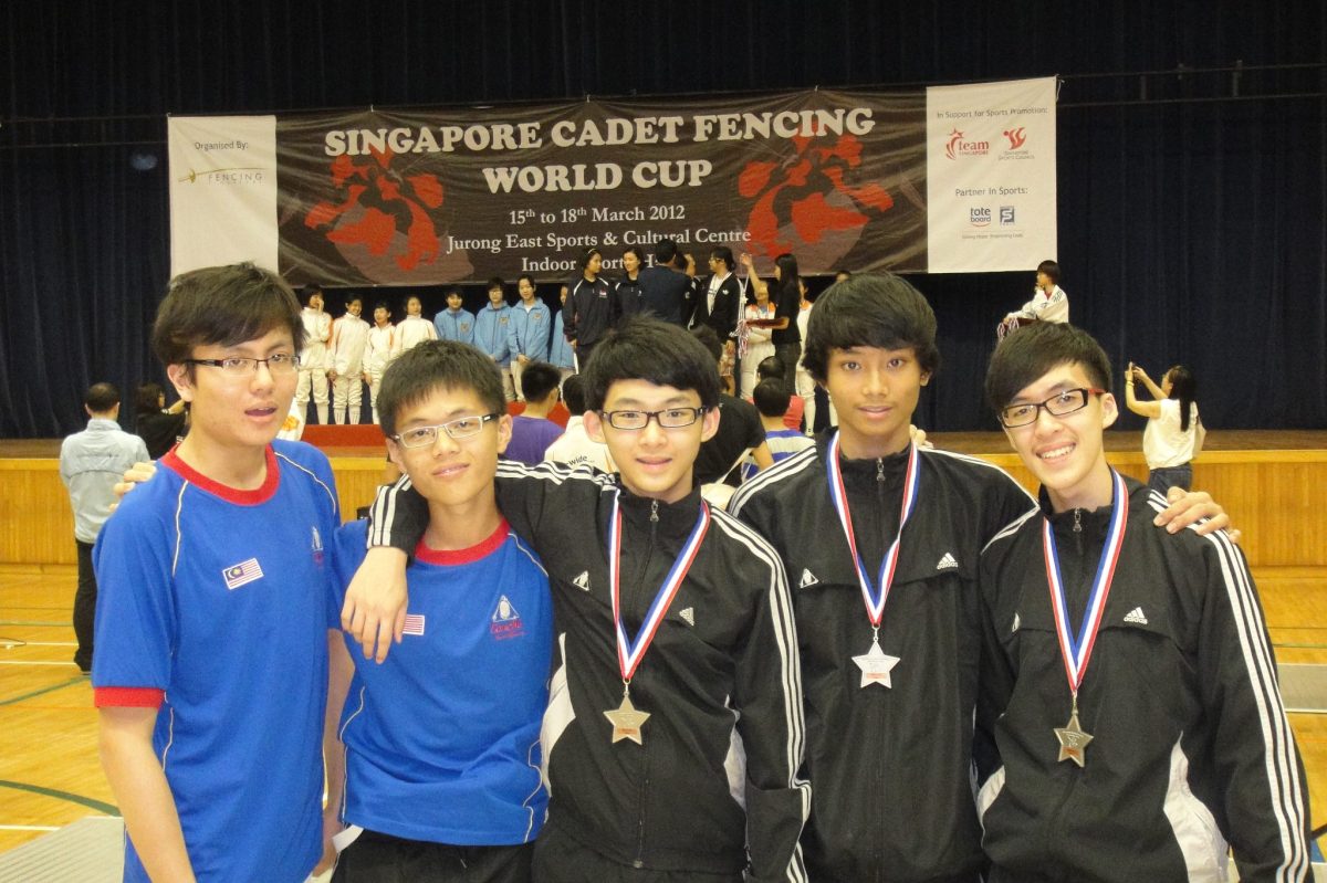 2012 Singapore Cadet Fencing World Cup – Touche Fencing Club