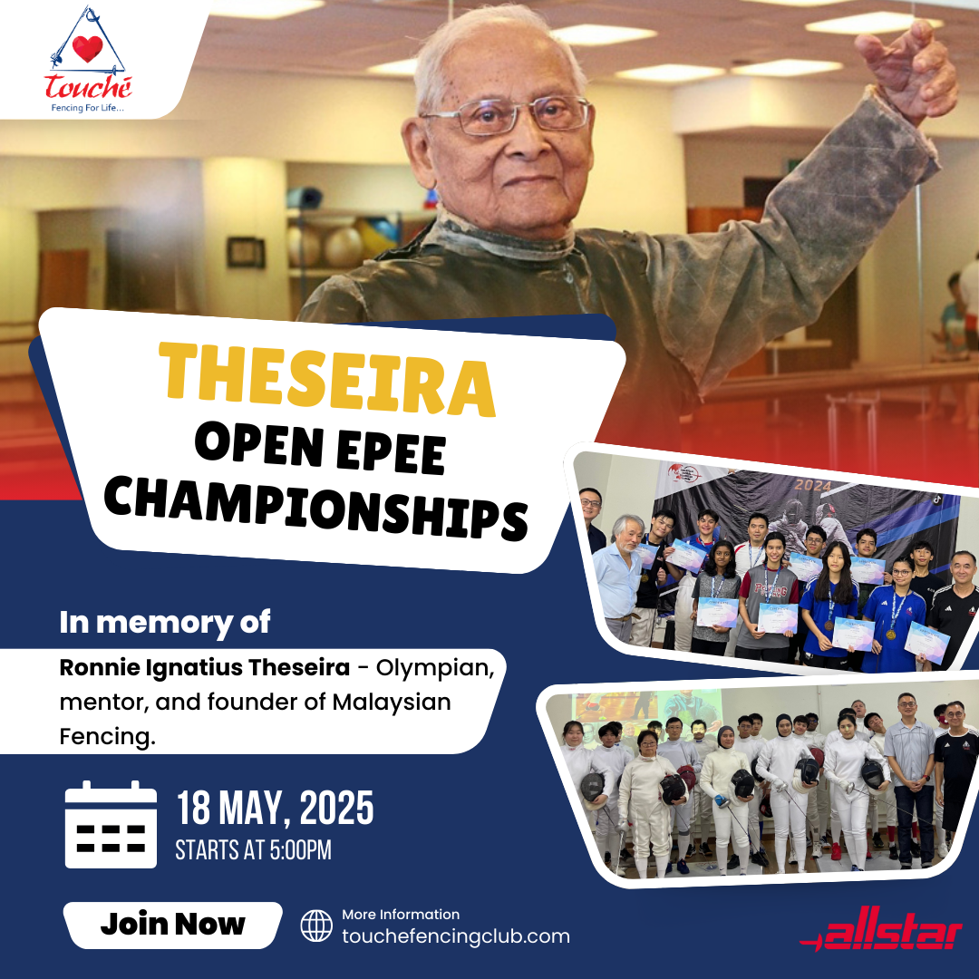 3rd THESEIRA Open Epee Championships – Touche Fencing Club